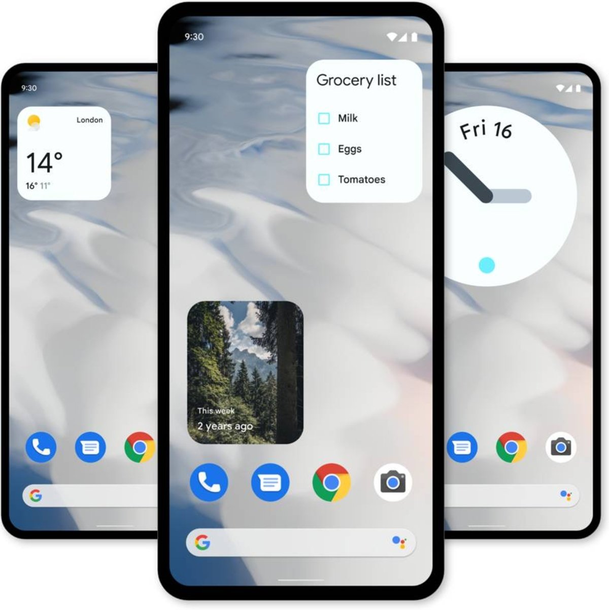 Le widget "Mémoires" de Google Photos est désormais disponible pour ...