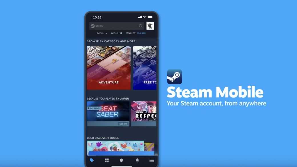Steam lance une rénovation complète de son application mobile avec de ...