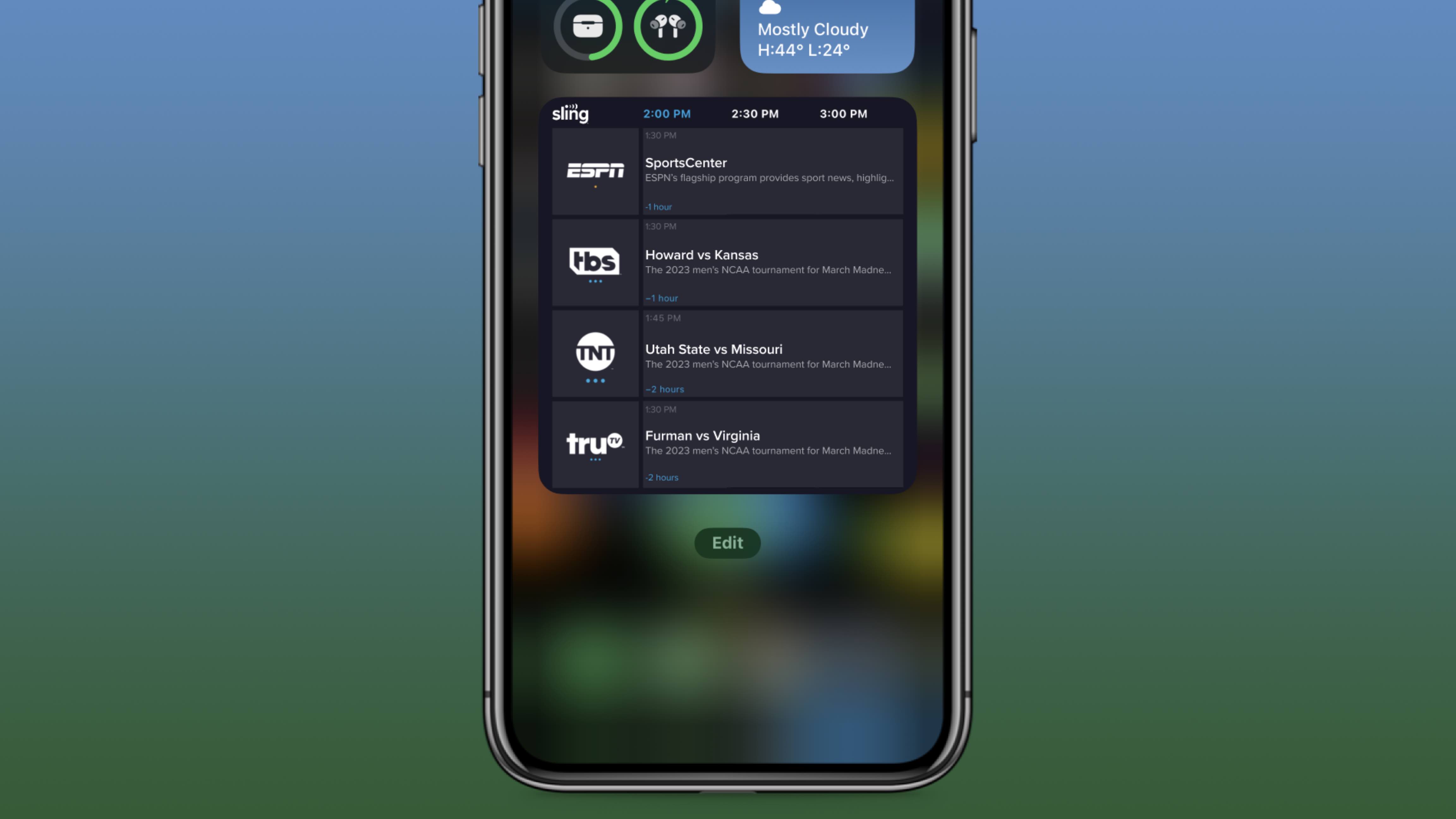 Sling TV lance un nouveau widget iOS, PiP pour ordinateur de bureau et ...