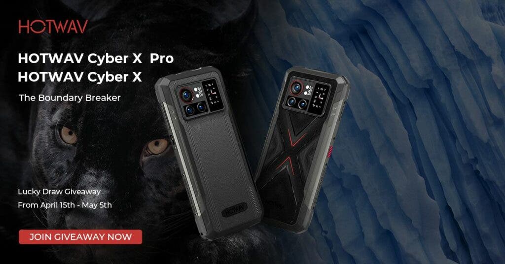 Les robustes HOTWAV Cyber X et Cyber X Pro seront lancés en juin