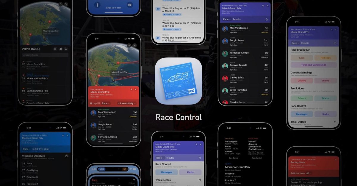 Race Control pour iOS est une application indépendante précise et ...