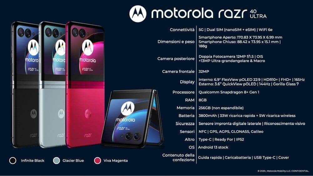 Téléphone à clapet Motorola Razr 40 Ultra : tout ce que vous devez savoir
