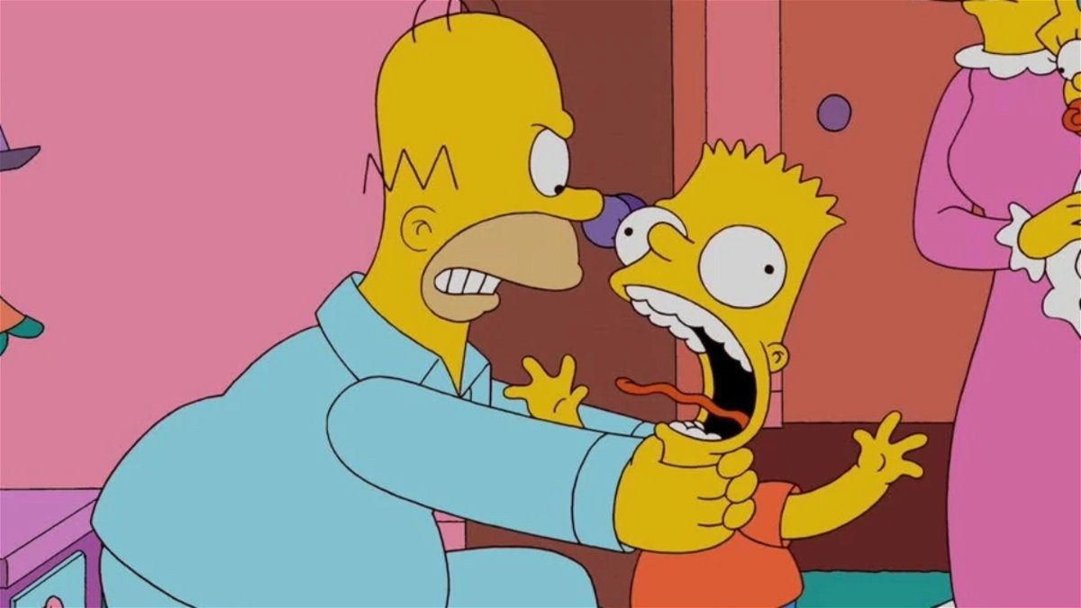 Les Simpson : Homer ne strangulera plus Bart et il y a une raison qui l ...