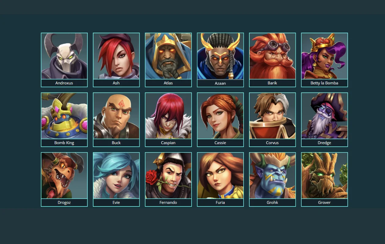 Classement des Paladins : Les meilleurs et les pires champions (2024)