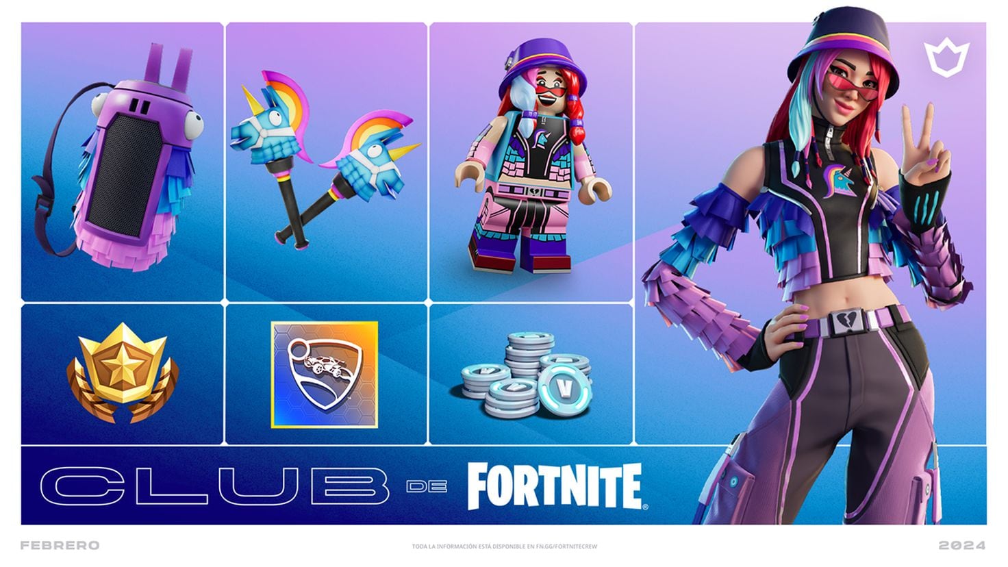 Club de Fortnite de février 2024: comment obtenir la nouvelle tenue ...