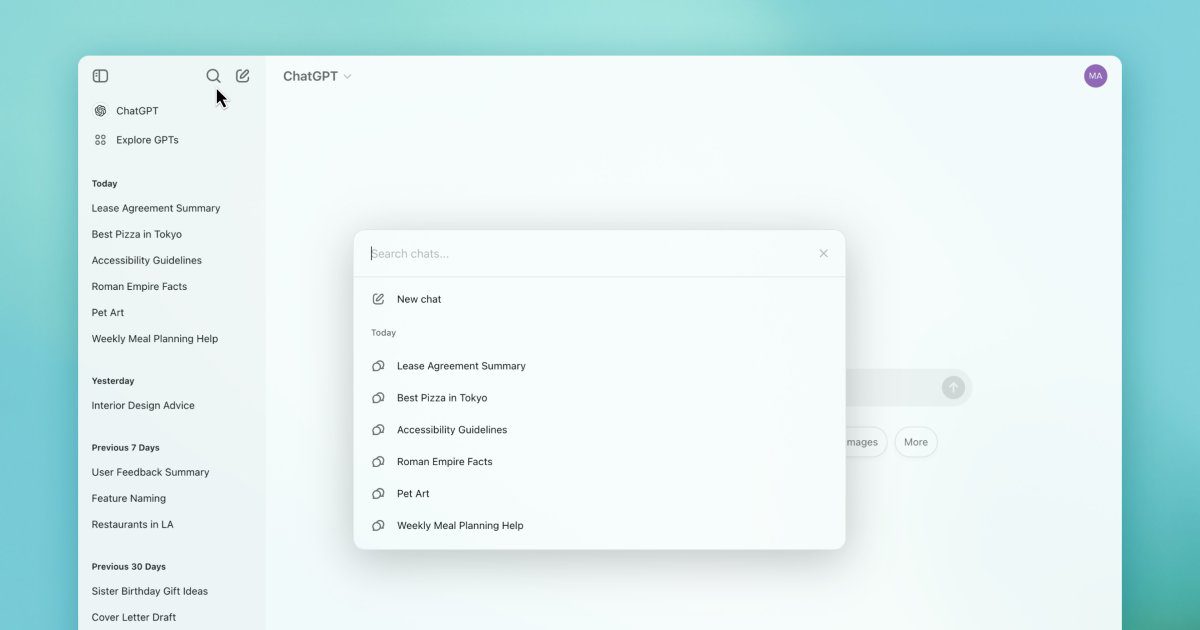 Votre historique de conversations avec ChatGPT est désormais consultable