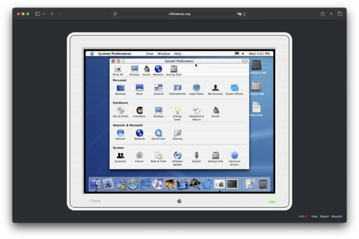 Découvrez comment exécuter Mac OS X Jaguar 10.2 dans un navigateur web